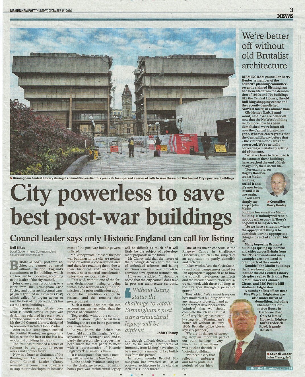 Post-war architecture - Birmingham Civic Society